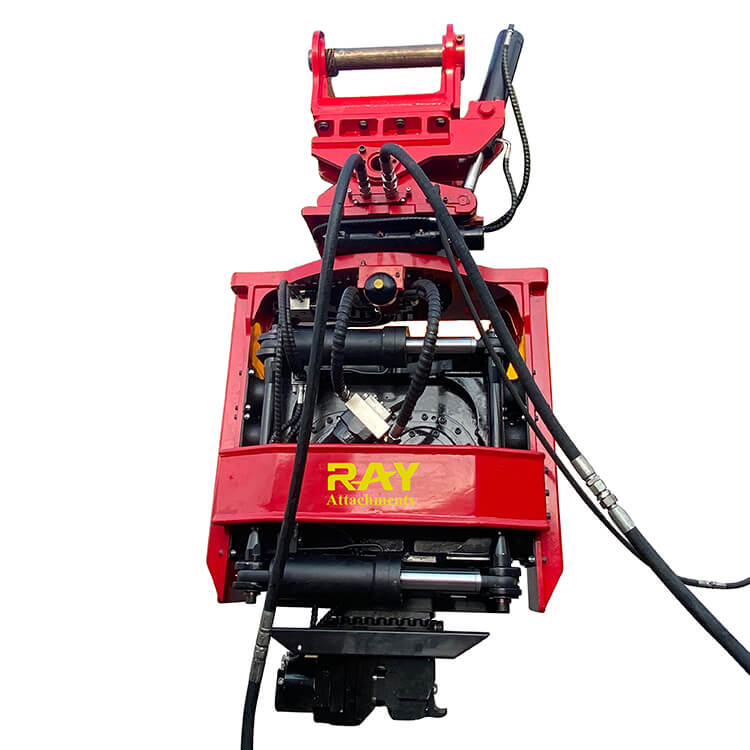 SV-150 Side Grip Vibro Sheet Pile Vibro Hammer for 15-25 Ton Excavator ...