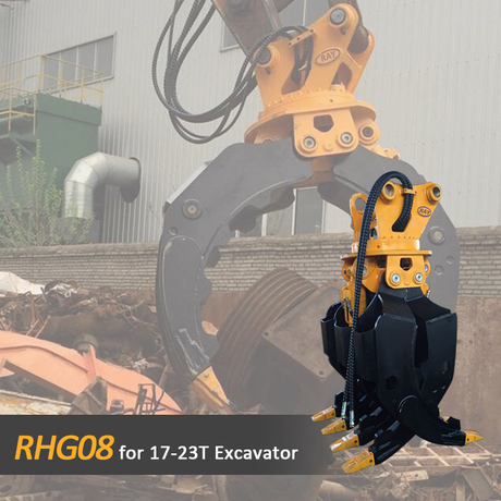 Hydraulic Grapple Series - RAY Attachments